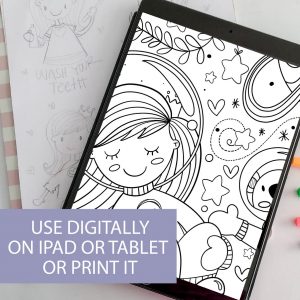 What’s a Digital Coloring Book and How to Use it – MariaPalito Studio