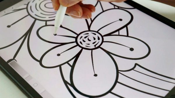 FREE DIGITAL COLORING PAGE FOR YOUR IPAD – MariaPalito Studio