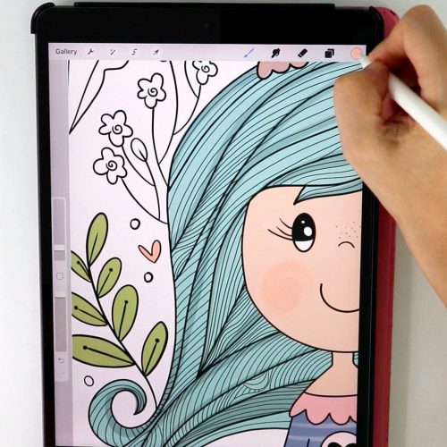What's a Digital Coloring Book and How to Use it - MariaPalito Studio