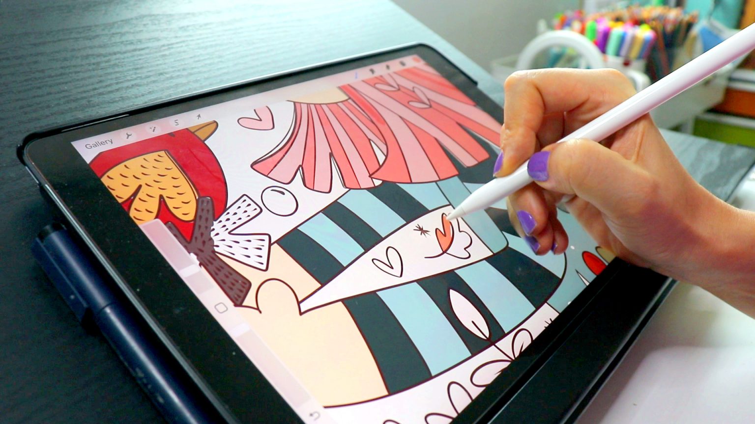 Cozy Girl Digital Coloring Book to Relief Stress and Anxiety M019 ...