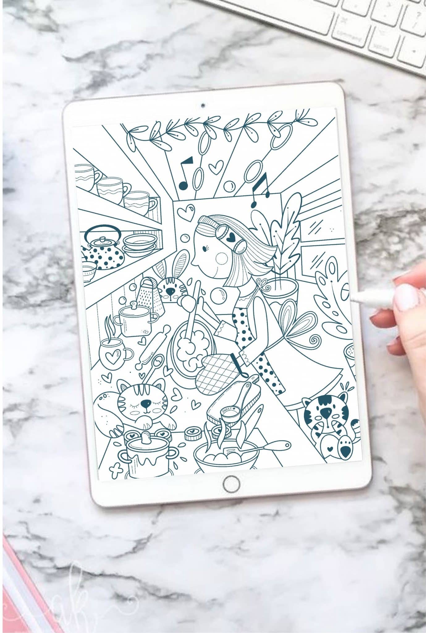What’s a Digital Coloring Book and How to Use it – MariaPalito Studio