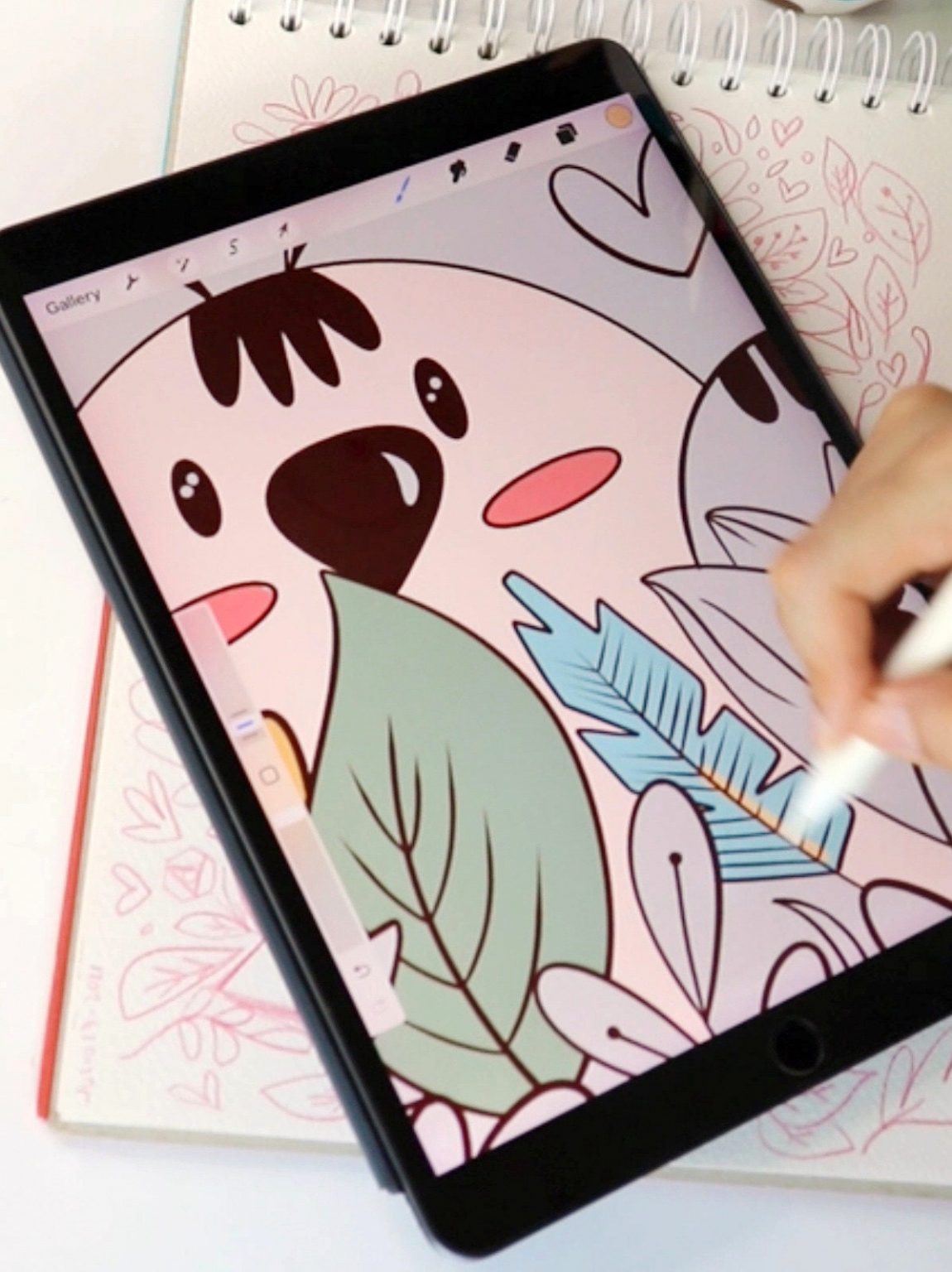Procreate Coloring Book Bundle 32 Digital Coloring Pages - MariaPalito ...
