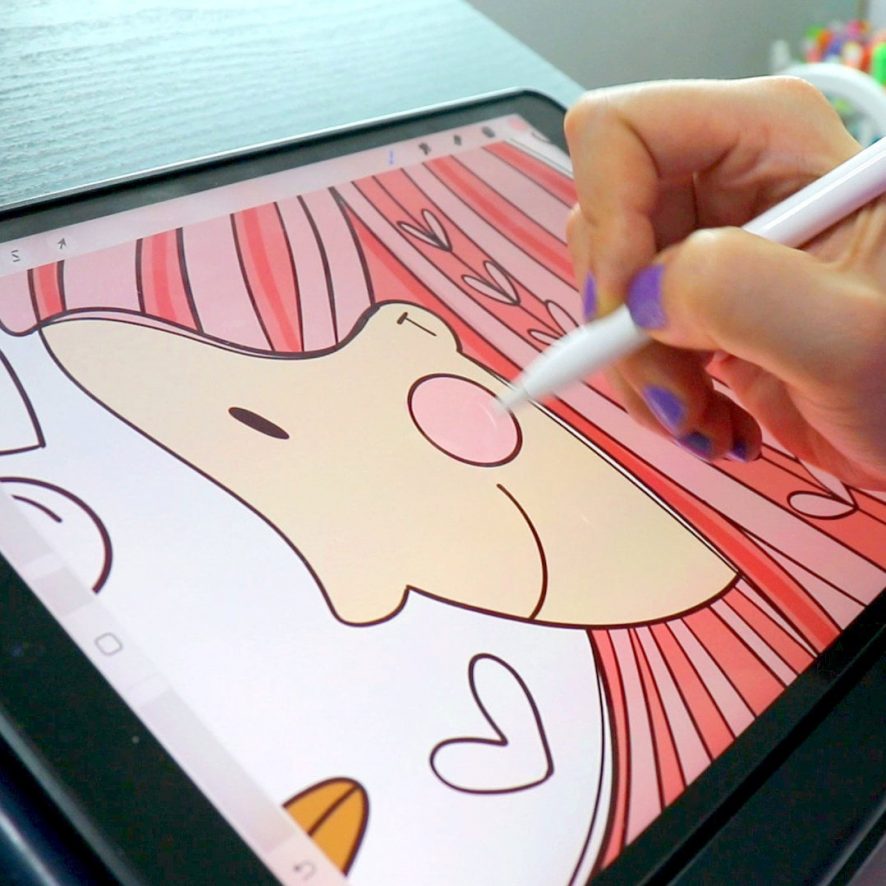 Blooming + Cozy Girl Digital Coloring Book Bundle – MariaPalito Studio