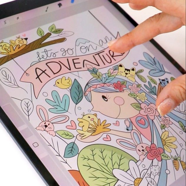 32 Digital Coloring Pages Bundle M054 – MariaPalito Studio