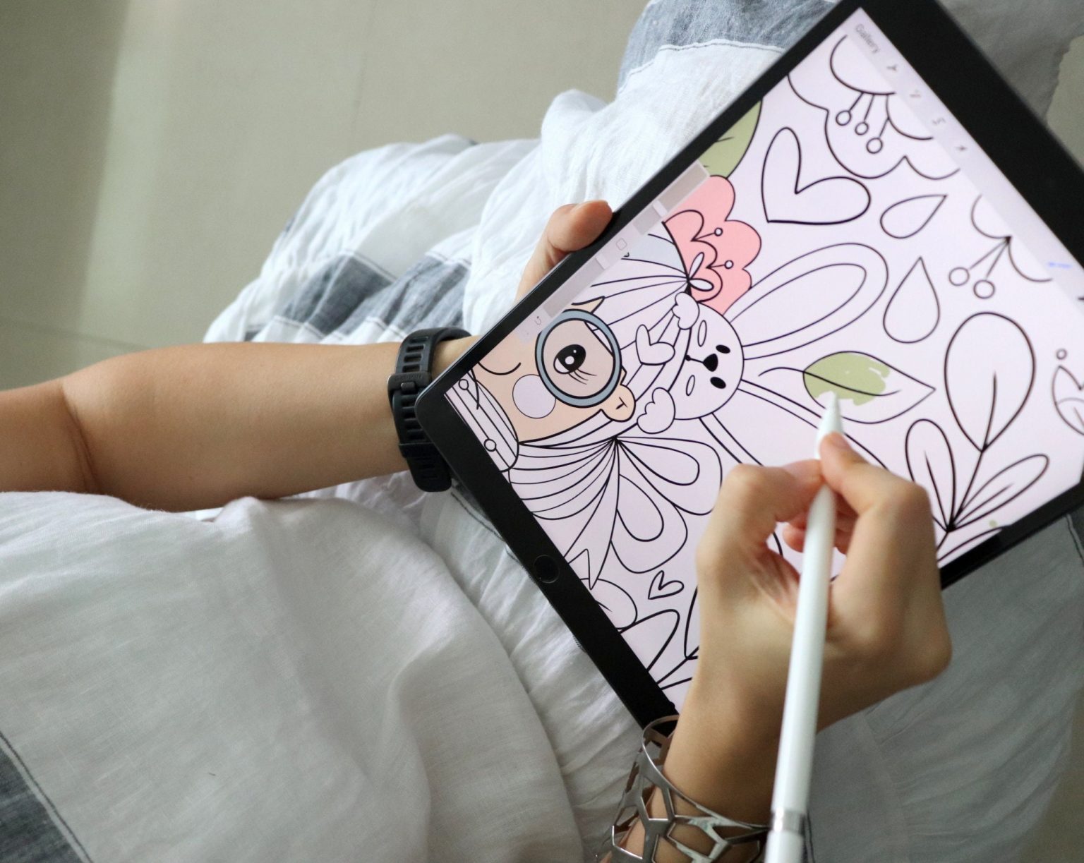 Free Digital Coloring Page for Your iPad – Relax & Color! – MariaPalito ...