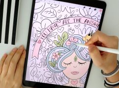 Digital Coloring Book Bundle: 32 Relaxing Coloring Pages M014 ...