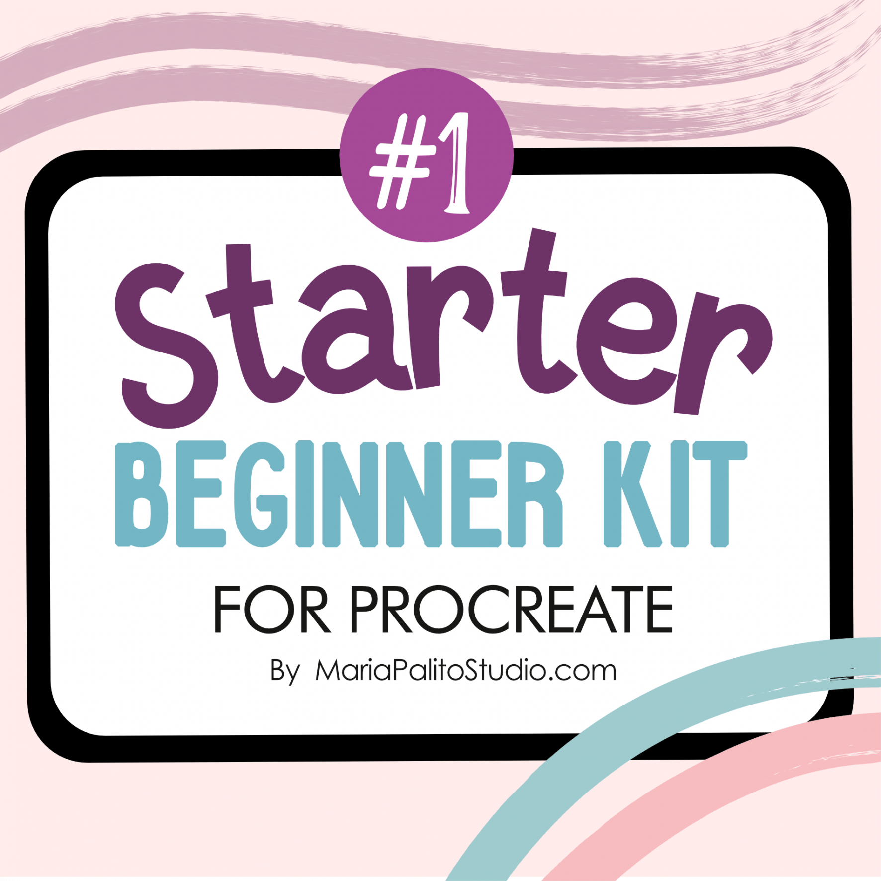 Beginner Procreate Bundle, Started Kit #1 M057 – MariaPalito Studio