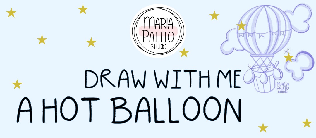 How to Draw a Hot Balloon in Procreate – MariaPalito Studio