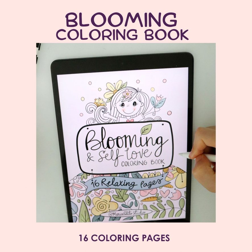 4 Procreate Coloring Book Bundle for Ipad Coloring M010 – MariaPalito ...