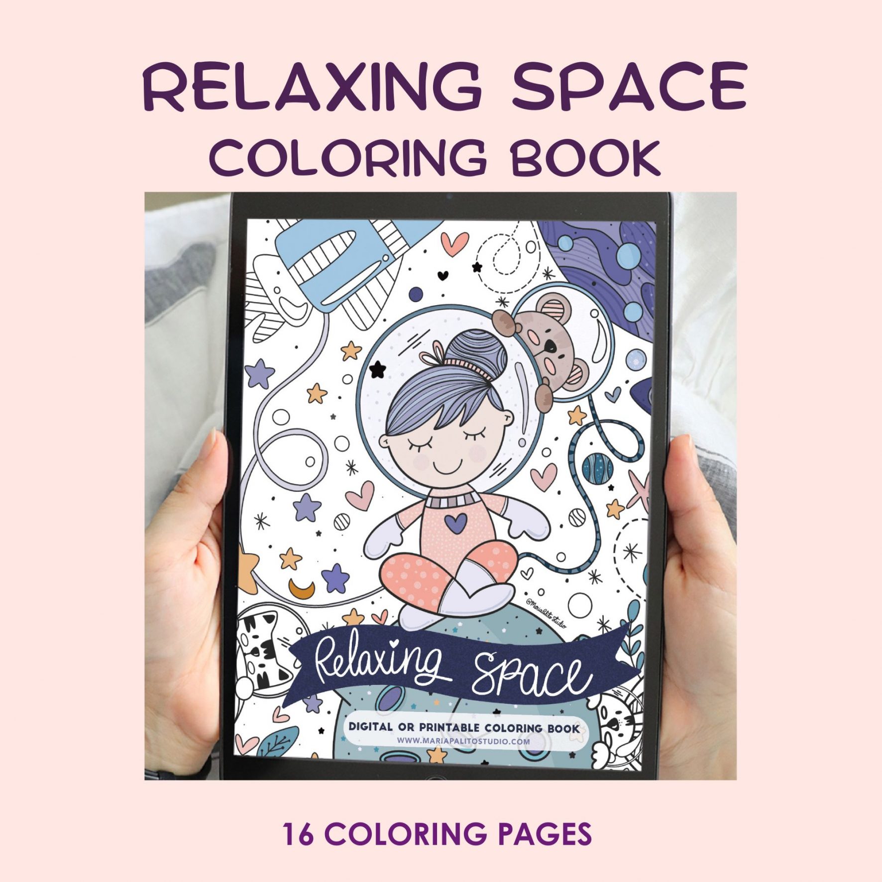4 Procreate Coloring Book Bundle for Ipad Coloring M010 – MariaPalito ...