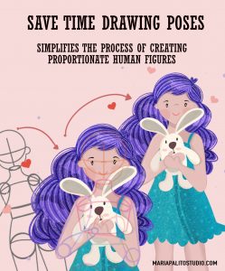 Mastering Human Proportions: Human Pose Drawing Tool for Procreate ...