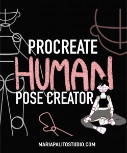 Mastering Human Proportions: Human Pose Drawing Tool for Procreate ...