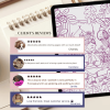 PROCREATE Coloring Book "Take a Break" Hand-Drawn Coloring Pages ...