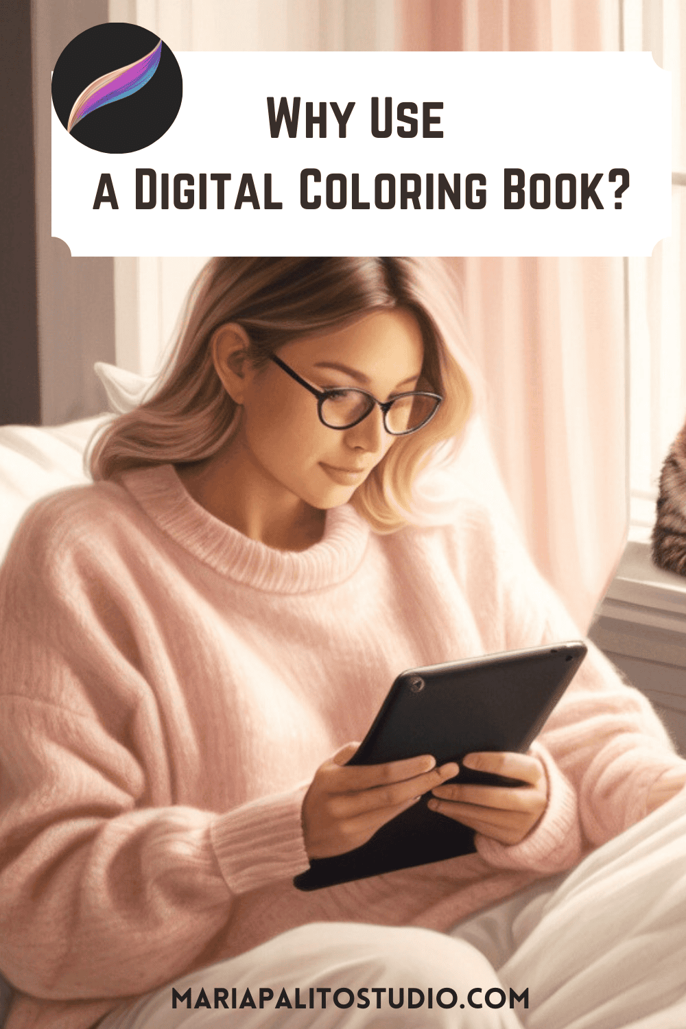 Cozy Christmas Procreate Coloring Book: Reduce your Holiday Anxiety ...