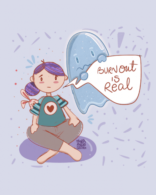 Burnout is Real: The Exahusted Artist Reality - MariaPalito Studio